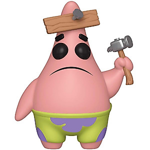 Patrick Star: Funko POP! Animation Vinyl Figure & 1 POP! Compatible PET Plastic Graphical Protector Bundle [#559 / 39553 - B]