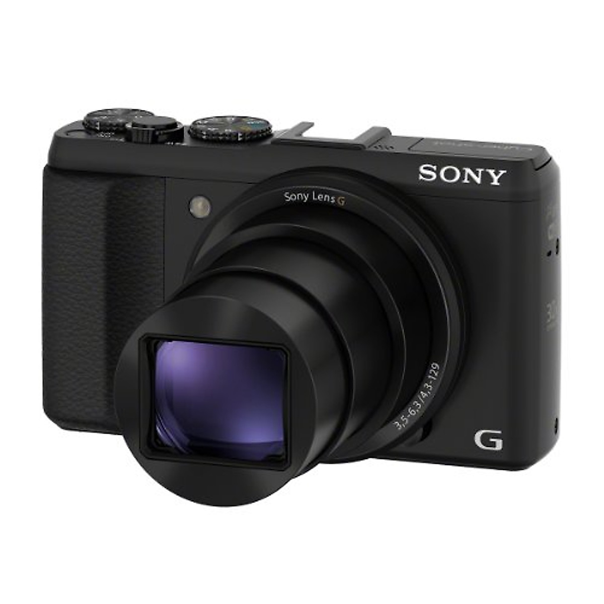 Sony DSC-HX50V/B 20.4MP Digital Camera with 3-Inch LCD Screen (Black)