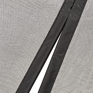 Amazon Basics AB-SD100, Black Magnetic Screen Door-38-Inch x 82-Inch, 38 x 82