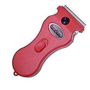 Werxrite RetraGuard Scraper & SafetiMax Scraper Combo - Stovetop Cooktop Glass Ceramic Metal Scraper - Sticker Glue Paint Adhesive Decal Scraper + 5 Replacement Scraper Blades per Scraper - USA Made