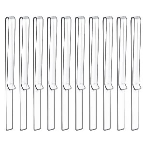 SAVITA 10 Pcs Music Stand Clips, Clear Acrylic Music Holder Clip Book Page Clip for Wind for Musician Composer Outdoor Gig Rehearsal Easy Reading