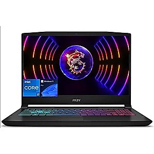 MSI Katana 15 Gaming Laptop, 15.6" FHD IPS 144Hz, 13th Gen Intel 10-Core i7-13620H, RTX 4070, 64GB DDR5, 2TB PCIe SSD, TB 4, USB-C, WiFi 6, Cooler Boost 5, RGB Backlit, Win 11 Pro