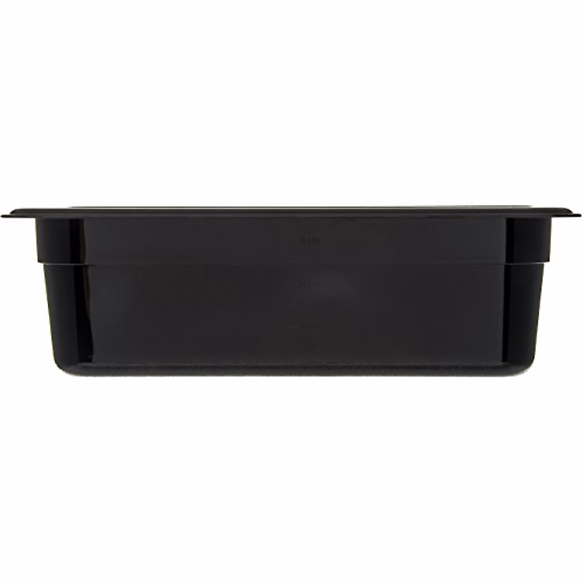 Carlisle FoodService Products 3066103 StorpPlus Third Size Food Pan, Polycarbonate, 4" Deep, Black