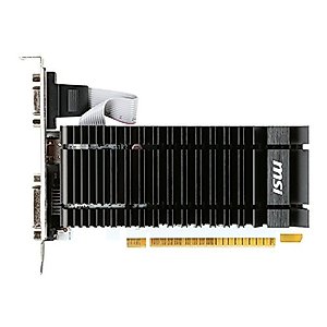 MSI GeForce GT 730 Kepler DDR3 2GB OC Low Profile DirectX 12 (N730K-2GD3H/LP)