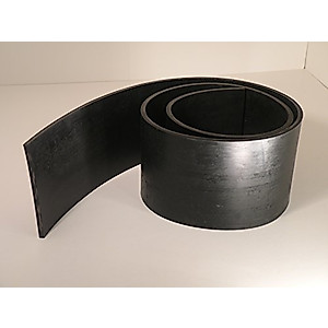 PlowRubber.com Heavy Duty Replacement Rubber Snow Deflector 10" Wide X 8 Ft. Long