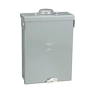 Square D - HOM612L100RBCP Homeline 100 Amp 6-Space 12-Circuit Outdoor Main Lugs Load Center