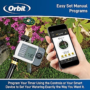 Orbit 24516 B-hyve XD 1-Port Smart Hose Watering Timer with Wi-Fi Hub