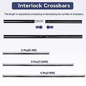 Heavy Duty Backdrop Stand, IFKDNR Photo Backdrop Stand, 6.5ftx10ft Adjustable Background Stand for Birthday Parties, Photo Studio, Graduation Party, Wedding