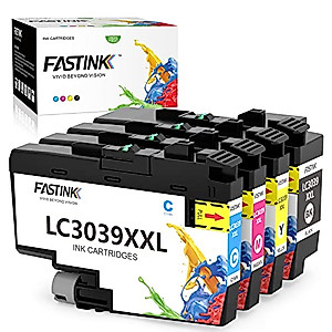 LC3039 Ink cartridges BK/C/M/Y Brother,High Yield,Replacement for Brother LC3039 XXL LC3037 LC3039XXL,Work for Brother MFC-J5845DW MFC-J5945DW MFC-J6545DW MFC-J6945DW Printer
