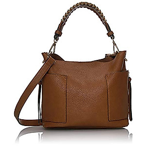 Steve Madden womens Bsammy Hobo Bag, Cognac, One Size US