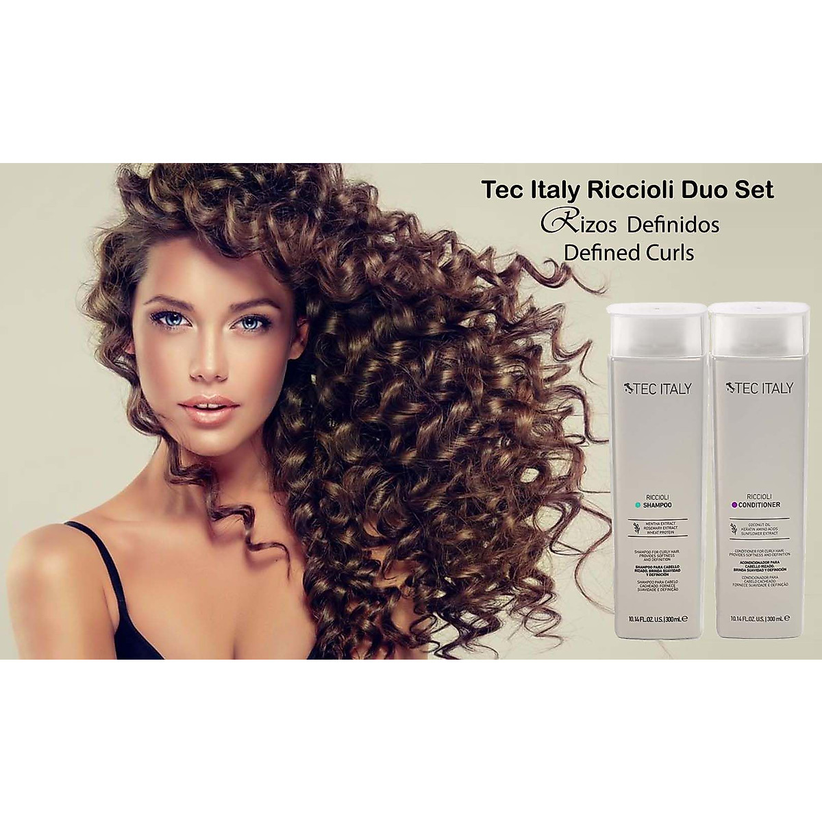 Tec Italy Riccioli Curl Defining Shampoo & Conditioner Pack