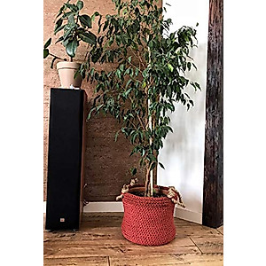 Cotton t-Shirt Yarn, 110 Yards / 100 Meters, Canyon Color, 5-7 mm Thickness, Ribbon Yarn, Perfect Skein of Jersey Yarn, Home Decor Yarn