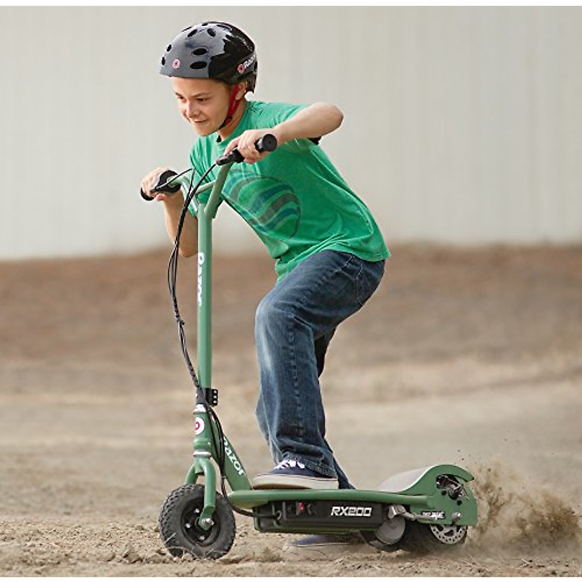 Razor RX200 Electric Off-Road Scooter , Green, 37 Inch