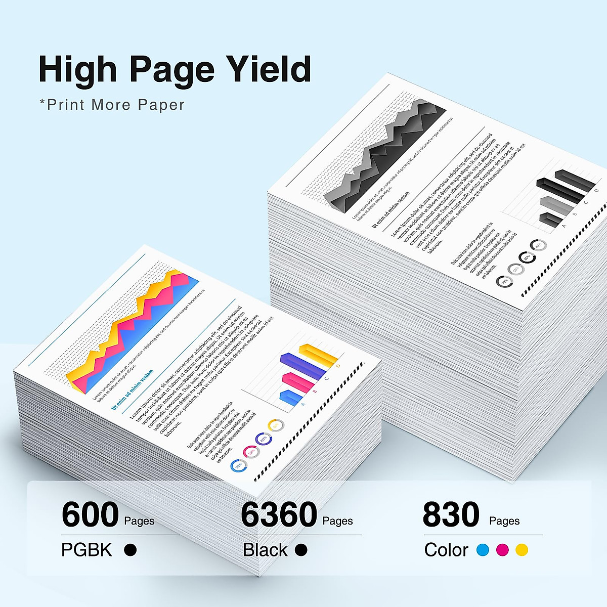 st@r ink TR8620a Ink Cartridges Compatible Replacement for Canon 280 281 XXL 280XXL 281XXL for Pixma TR8620 TR8622 TR8622a TR8520 TR7520 TS6320 TS6220 TS6120 TR8500 TR8600 Printer, 15-Pack
