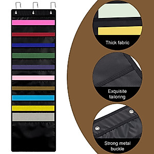 12 x 12 Inch Paper Storage Scrapbook Paper Storage Hanging Wall File Organizer with Door Hangers Storage Organizer for Office Cardstock, Craft(4 Pieces)