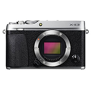 Fujifilm X-E3 Mirrorless Digital Camera, Silver (Body Only)