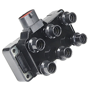 ENA Ignition Coil Pack Compatible with Mercury Ford Mazda F150 E150 Econoline Aerostar Explorer Mustang Mystique Ranger Sable B3000 B4000 Mountaineer V6 2.5L 3.0L 3.2L 4.0L Replacement For C925 FD480