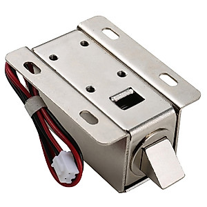 UHPPOTE DC12V File Display Cabinet Drawer Latch Assembly Solenoid Electric Lock