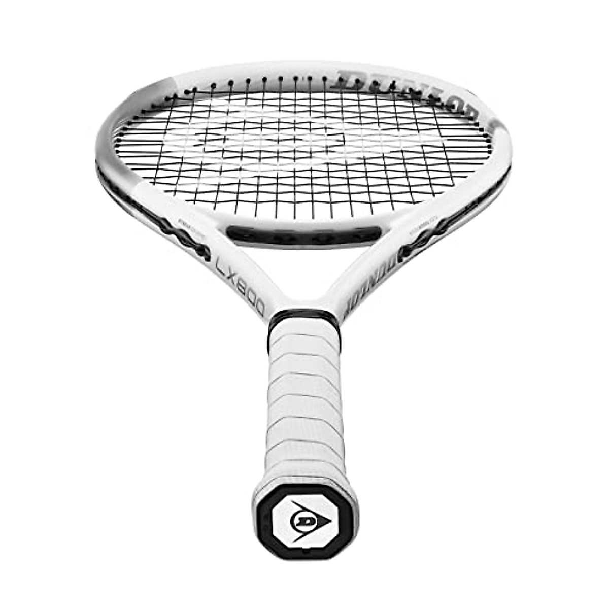 Dunlop Sports LX 800 Tennis Racquet (4-1/4), White