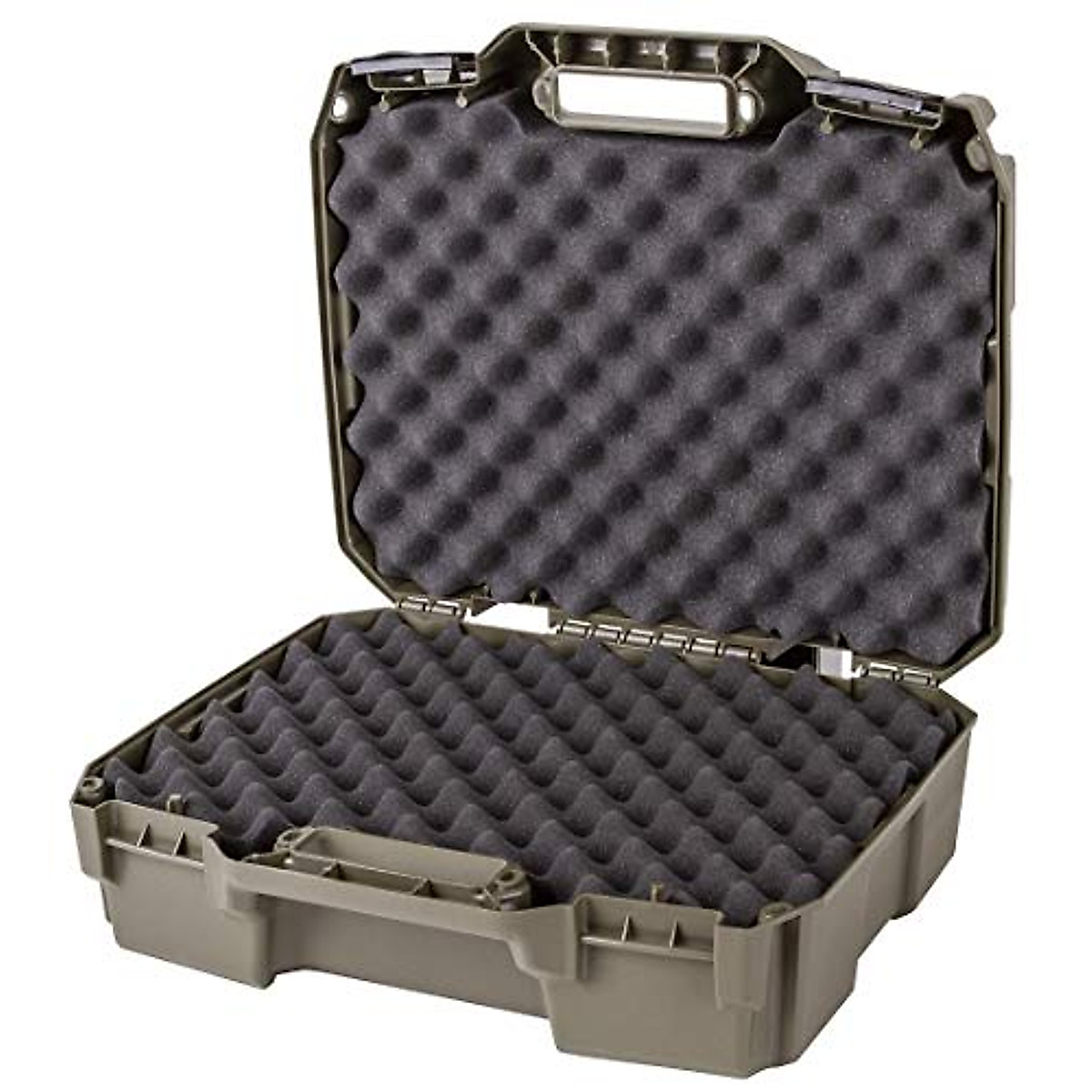 Flambeau Outdoors Zerust Infused Double Deep Pistol Case - 16.5", Olive Drab Green