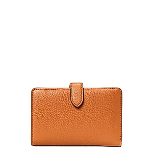 Kate Spade New York Leila Medium Compact Bifold Wallet Leather Warm Gingerbread