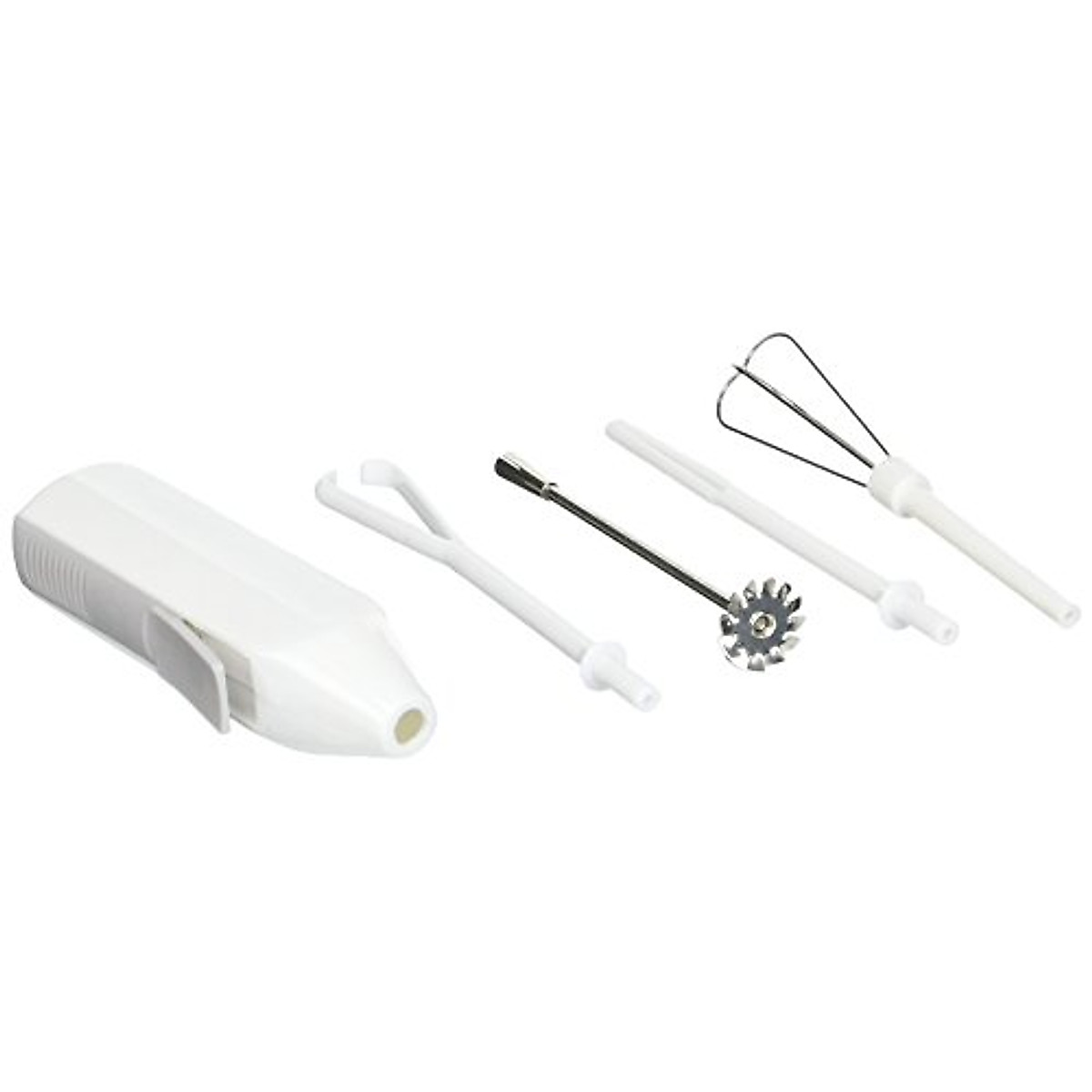 Norpro Cordless Mini Mixer, 5 Piece Set, One Size, White