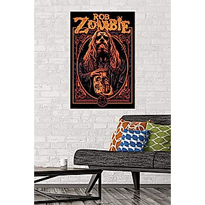 Trends International Rob Zombie - Warlock Wall Poster, 22.375" x 34", Premium Unframed Version