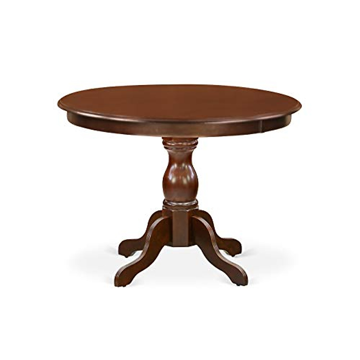 East West Furniture HBDU5-MAH-W, Medium