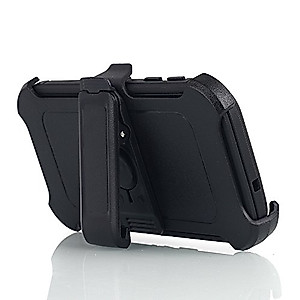Galaxy S7 Case, AICase Heavy Duty Holster Case Belt Clip + Armor Protective Kickstand Cover with Built-in Screen Protector for Samsung Galaxy S7 (2016) (Black)