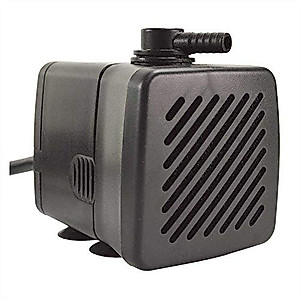 Superior Electric WP1000 120V Submersible Tile Saw Water Pump – 260 Gallons/hr, Red