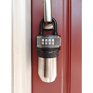 WordLock Key lock box – large capacity Secure Realtor Storage Lockbox with 4 Letter Word combination - Indoor / Outdoor Use for surfers, beach and sports