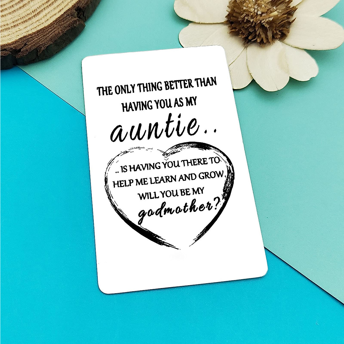 Godmother Gift Godmother Engraved Wallet Card Gifts Godmother Proposal Gift First Communion Gift Godmother Announcement Gifts Baptism Keepsake Gifts Mothers Day Birthday Gifts Godmother Asking Gift