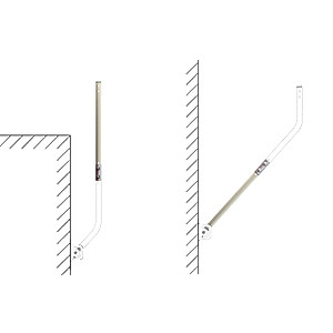 CeKay Extension Pole (1" Diameter, 16 3/4" Length)