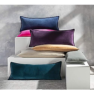 Artistic Weavers Moody Pillow Kit, 12" H x 30" W, Navy