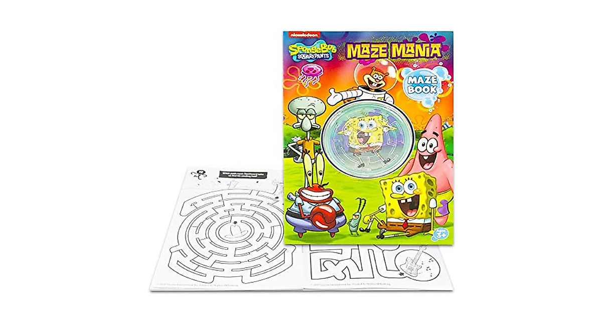 Spongebob SquarePants Coloring & Activity Book Set