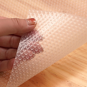 Shelf Liner Non Slip Kitchen Liners for Cabinets and Drawers,Non-Adhesive Drawer Liners Non Slip Waterproof Liner,Thick Strong Grip Kitchen Cabinet Liners for Shelves (12 inches x 20 Feet)