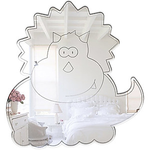 Mungai Mirrors 0315 Baby Triceratops Acrylic Mirror