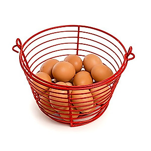 Prevue Pet Products 8 Inch Red Egg Basket 468