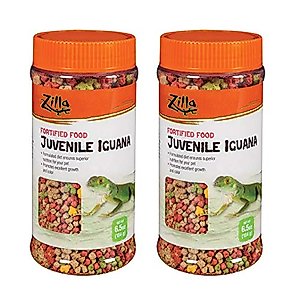 Zilla Juvenile Iguana Food [Set of 2]