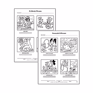 Super Duper Publications | Webber® Jumbo Artic Drill Book Phrase & Sentence Pictures Volume 4 | 992 Phrase & Sentence Pictures | Speech Therapy - Articulation | Educational Learning Resource