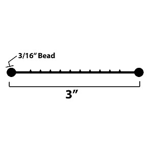 Garage Door Weather Stripping – Round Bead - Gray (18')