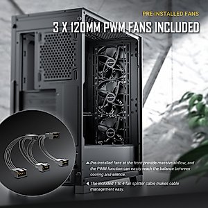 Antec Performance Series P20C, Massive Metal Mesh Front Panel, 3 x 120mm PWM Fans, Type-C 3.2 Gen2 Ready, 2 x 360 mm Radiator Simultaneously, GPU Bracket, Mid-Tower E-ATX PC Case