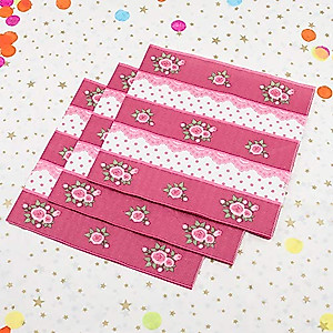 Royal Bluebonnet Napkins - 100 Paper Napkins - Pink and White Rose Flower Theme – Napkins Disposable, Napkins, Napkins Paper