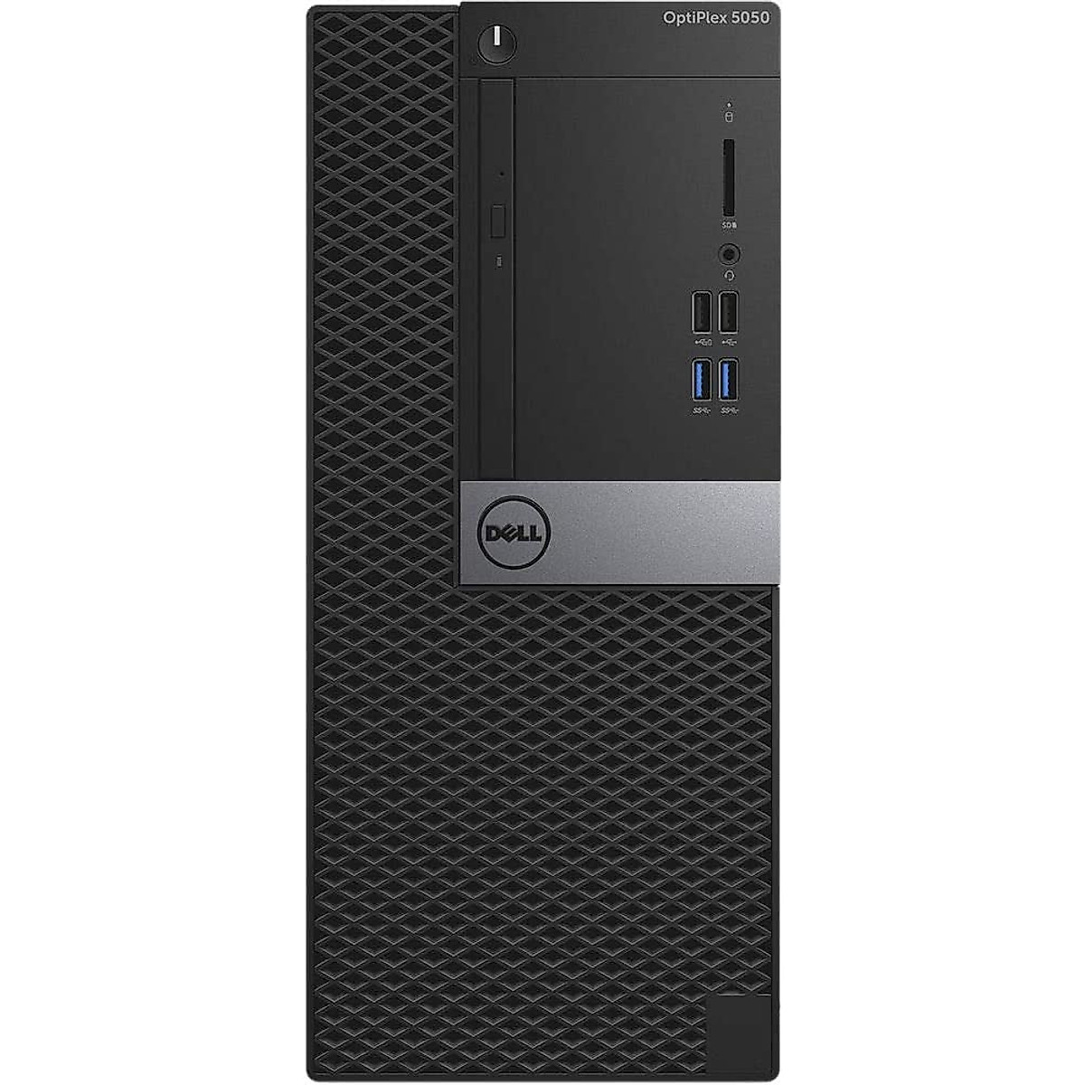 Dell OptiPlex 5050 Mini Tower Desktop Computer (with RGB Keyboard), Intel i5-7500 3.8GHz, 16GB DDR4, 512GB SSD, WiFi, Bluetooth, Home/Office PC, Windows 10 Pro 64 Bit English/Spanish/French (Renewed)