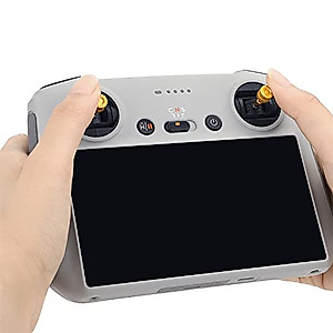 2PC Mini 3 Pro Remote Control Sticks, Mini 3 Pro Drone CNC Aluminum Controller Stick Replacement Joystick Thumb Rocker/Joystick Replacement Parts Mini 3 Pro Accessories