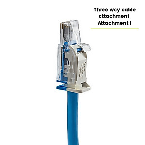 trueCABLE Cat6A Toolless Field Termination Plug, Unshielded (UTP), PoE++ (4PPoE), TAA Compliant, ANSI/TIA & ISO/IEC Certified, CE Listed, Modular RJ45 Male Connector, 12 Pack