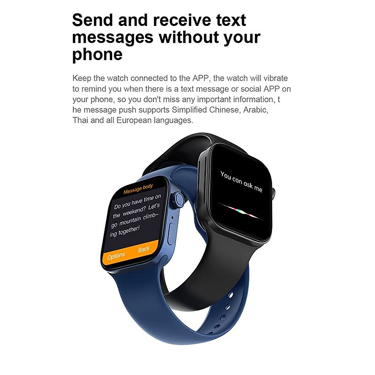 2022 New Iwo i8 Pro Max Smart Watch for Man Woman Sports Fitness GPS Digital Smartwatch for iOS Android Phones Call Pk Series 7 (Green)