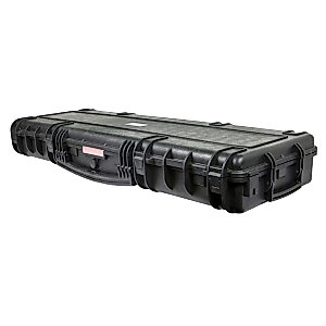 Monoprice Weatherproof Hard Case - 47 x 16 x 6 Inches, With Wheels and Customizable Foam, Shockproof, IP67, Ultraviolet And Impact Resistant Material, Black - Pure Outdoor Collection