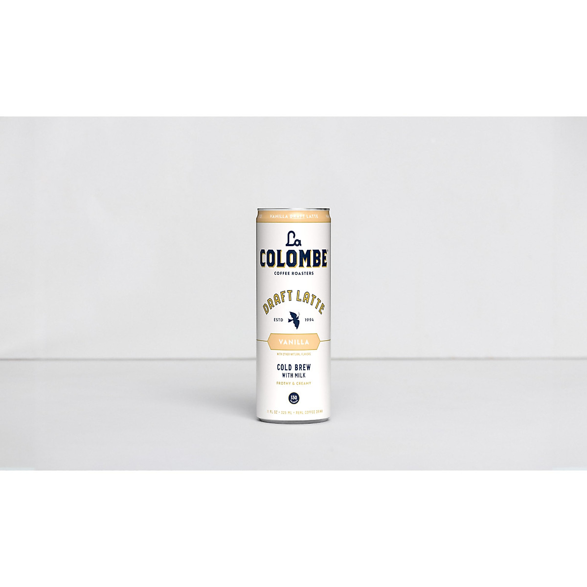 La Colombe Vanilla Draft Latte - 9 Fl. Oz. 4 Pack - 100% Arabica, Single-Origin, Brazilian Cold Brew Coffee with Lactose-Free Foamy Milk, Premium Coffee On the Go, 115mg Natural Caffeine