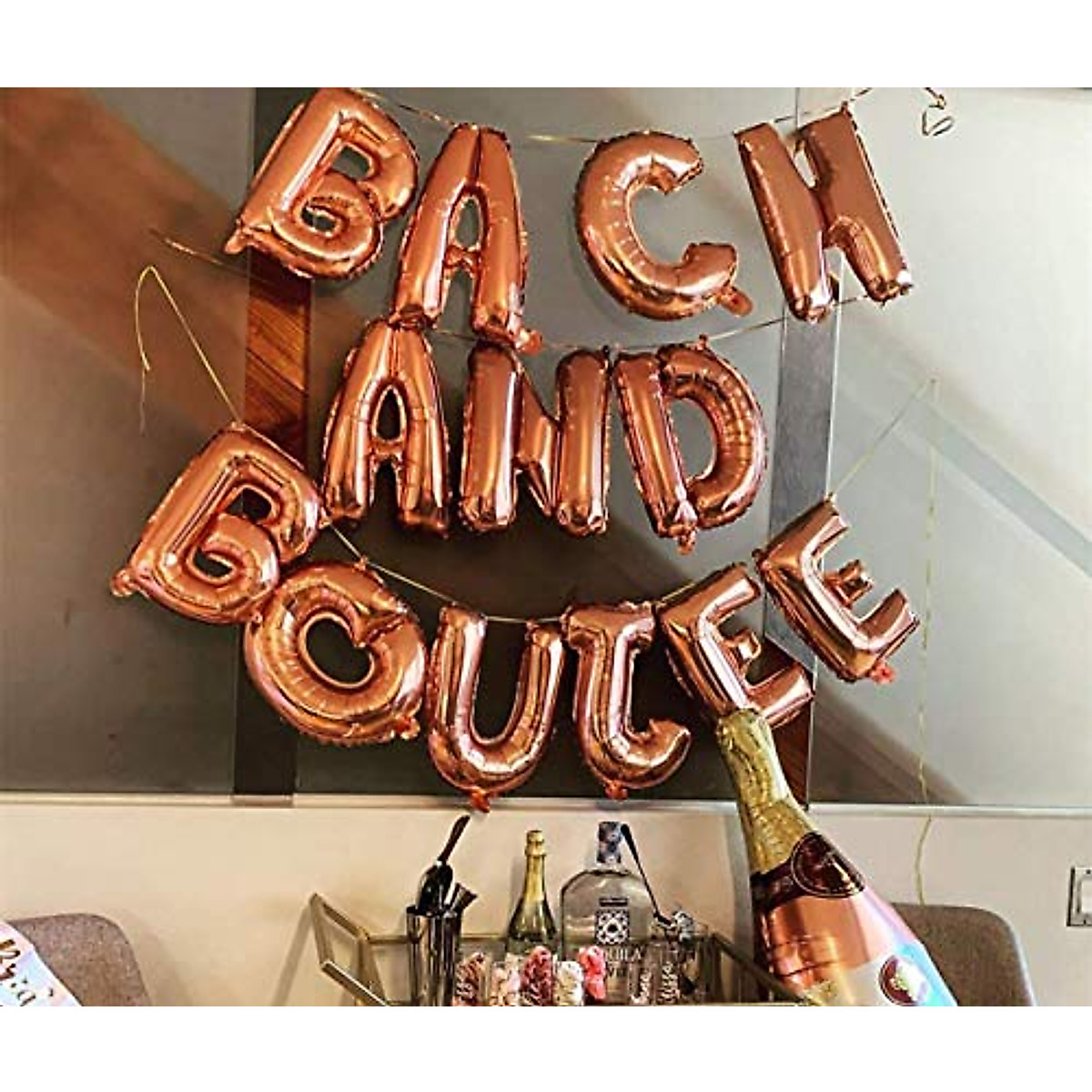 JeVenis Bach and Boujee Balloons Bachelorette Party Decor Bach Party Decorations Bride and Boujee Banner Bachelorette Decor Bach Balloons